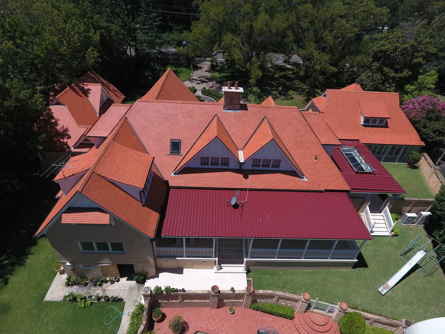 Dural House Slate Roof Installation - Slate Roofing Australia