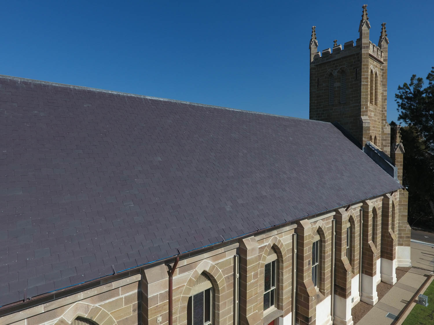 St. John's Church, Maitland - Slate Roofing Australia